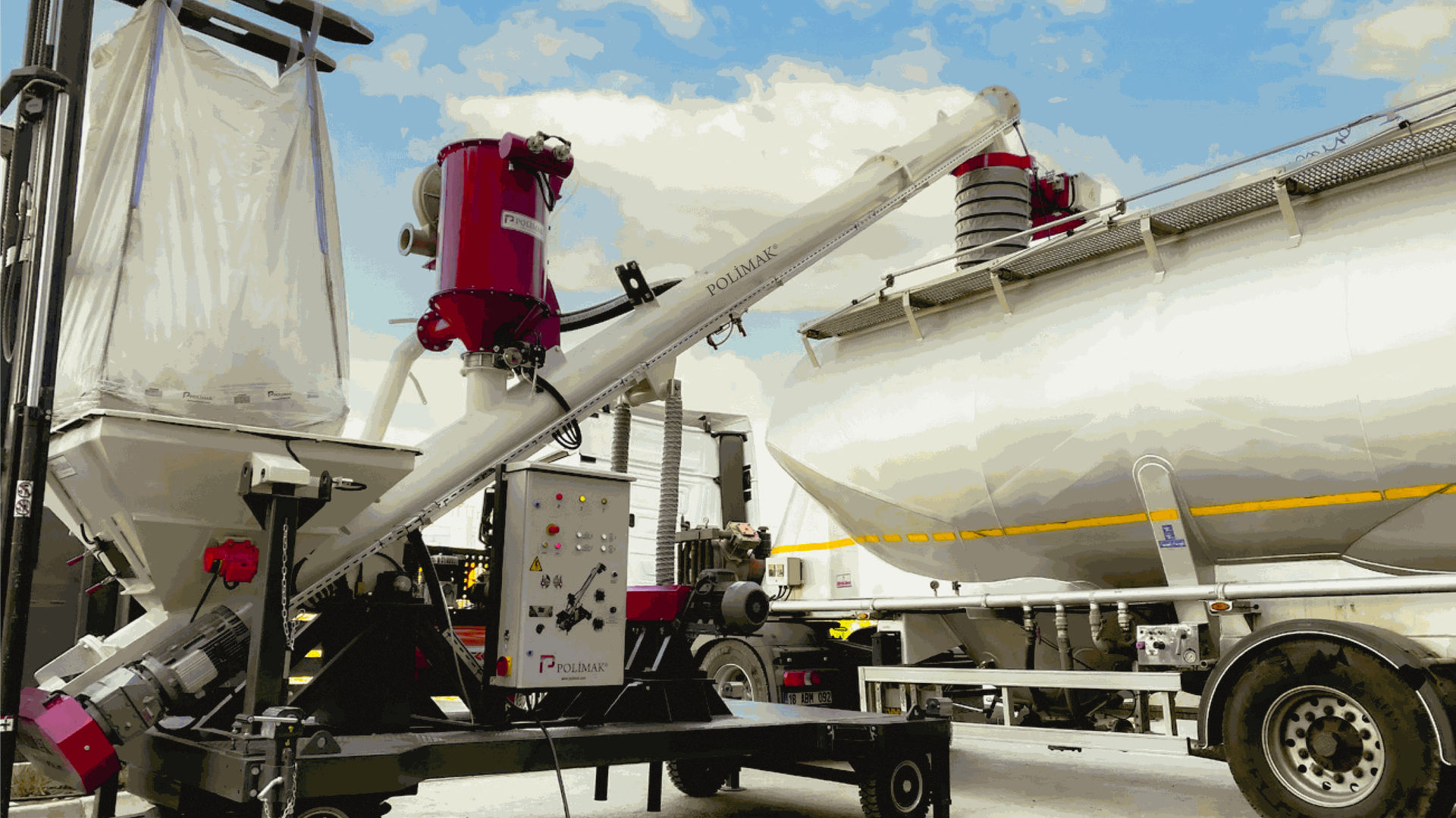 Mobile Bulk Bag Discharge Systems | Smart Logistics by Polimak